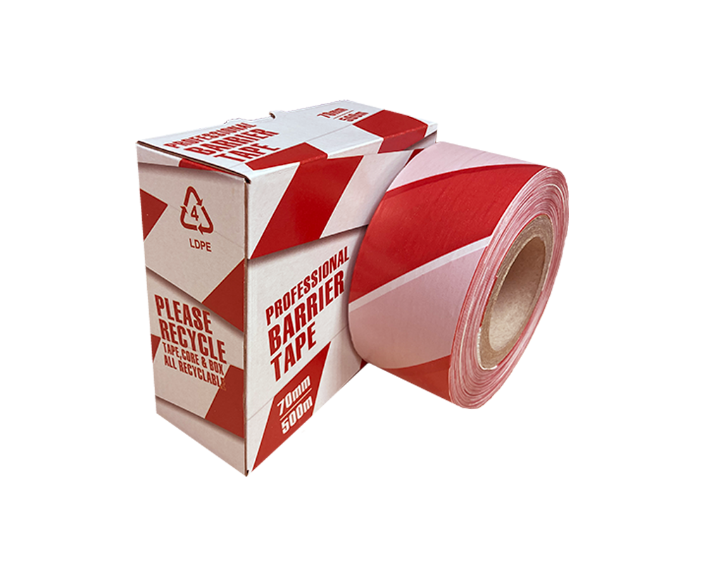 Hazard Barrier Tape - (500 metres) - Tri-Shield Protection