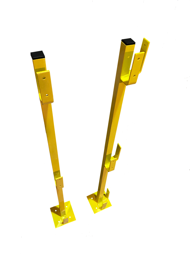 Handrail Safety Posts (Hi-Visibility Yellow) - Tri-Shield Protection